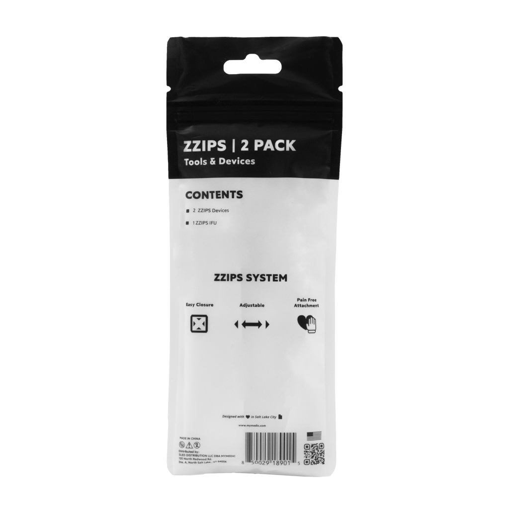 ZZIPS | 2-Pack – My Medic Wholesale